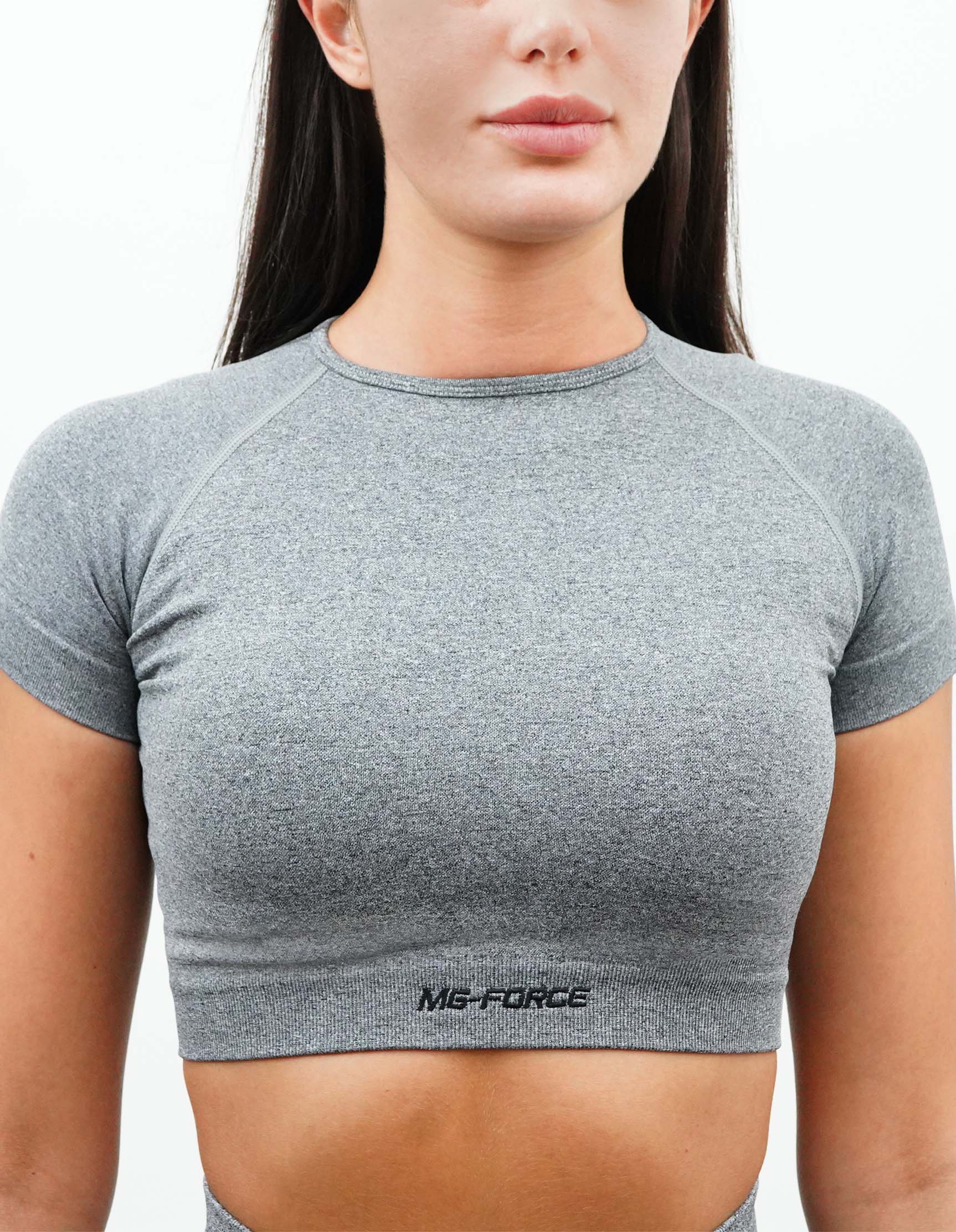 Bombshell majica kratki rukav - grey • MG-FORCE ®️