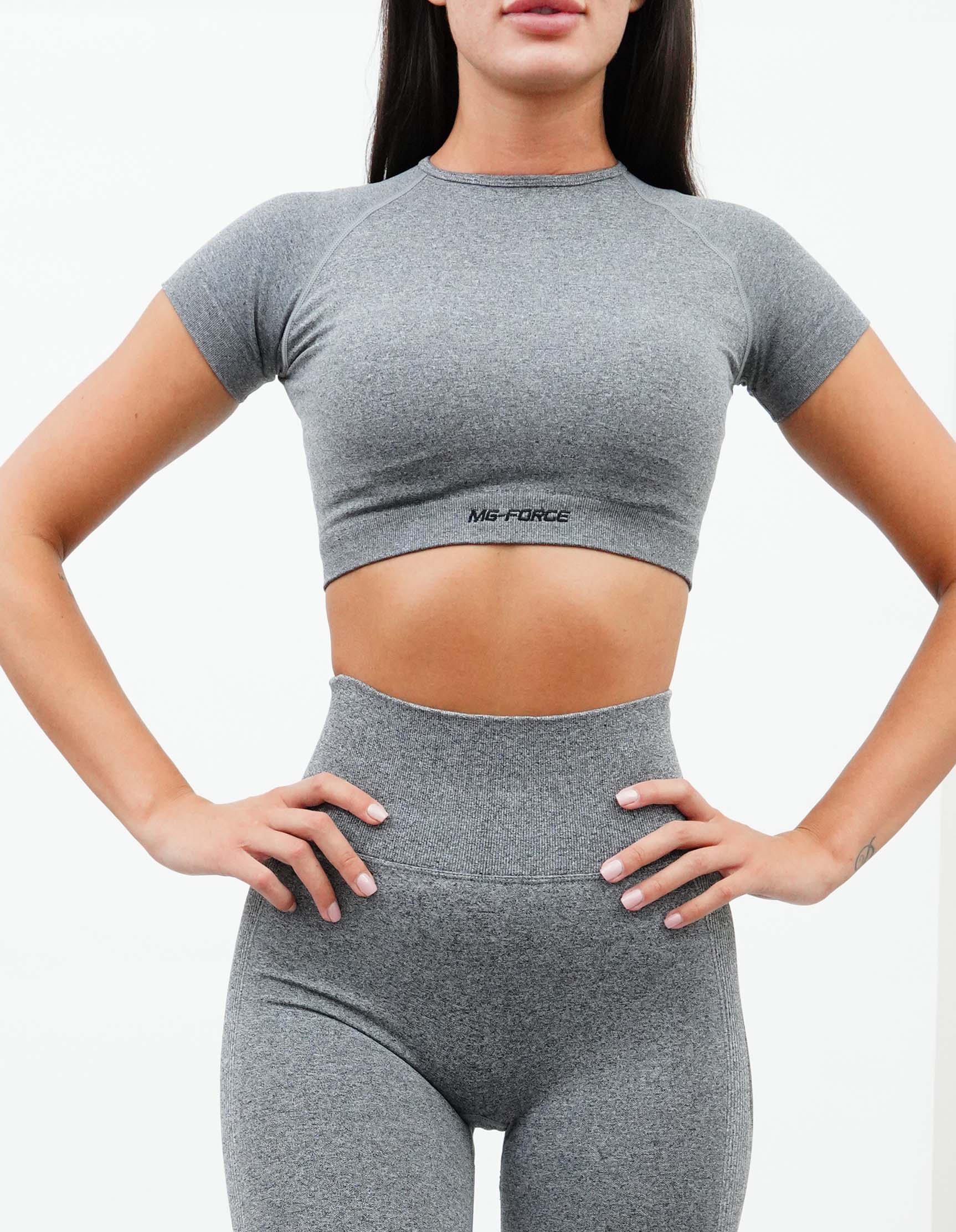 Bombshell majica kratki rukav - grey • MG-FORCE ®️